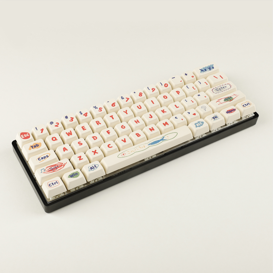 DK61 64 GH60 ISO ANSI VIA VIAL Wired Hot Swap Hot-swappable Kailh ...