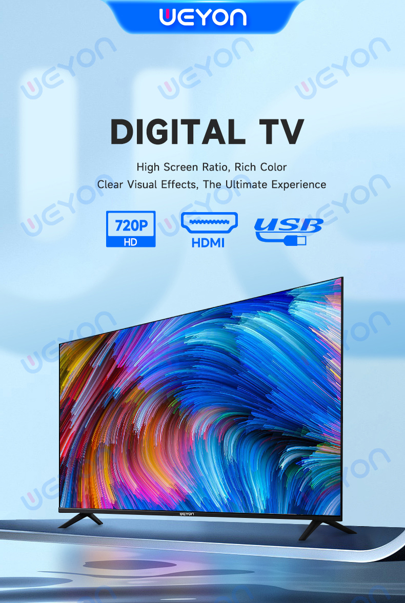 WEYON LED HD Digital TV DVBT-2 Built in MYTV (40"/32") | Shopee Malaysia