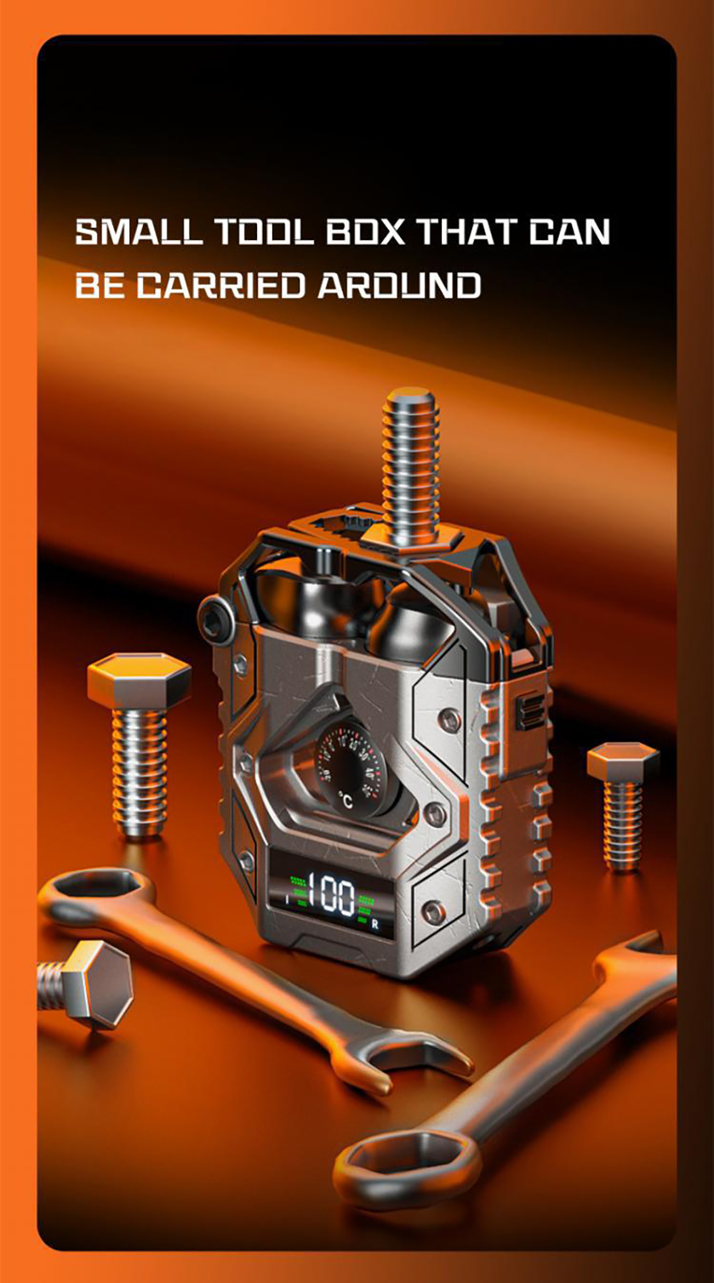 H9 TWS Wireless Bluetooth 5.3 Metal Headsets Gaming Earphones ENC Noise ...