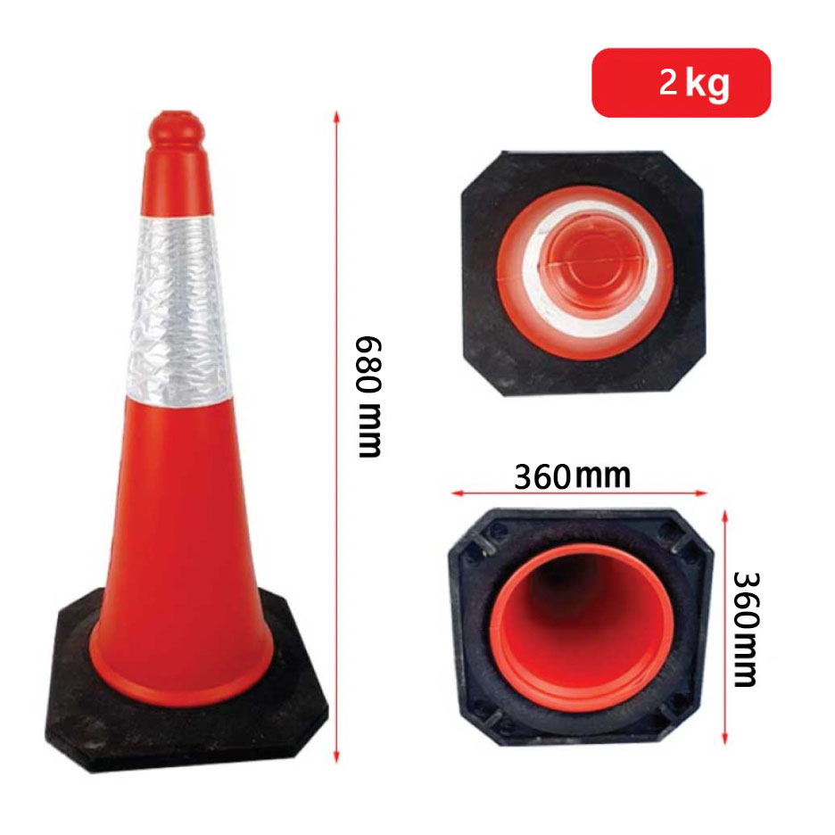 【COD】Safety Cone Traffic PVC Cone Double Reflective Sticker 680mm Road ... 【COD】Safety Cone Traffic PVC Cone Double Reflective Sticker 680mm Road ...