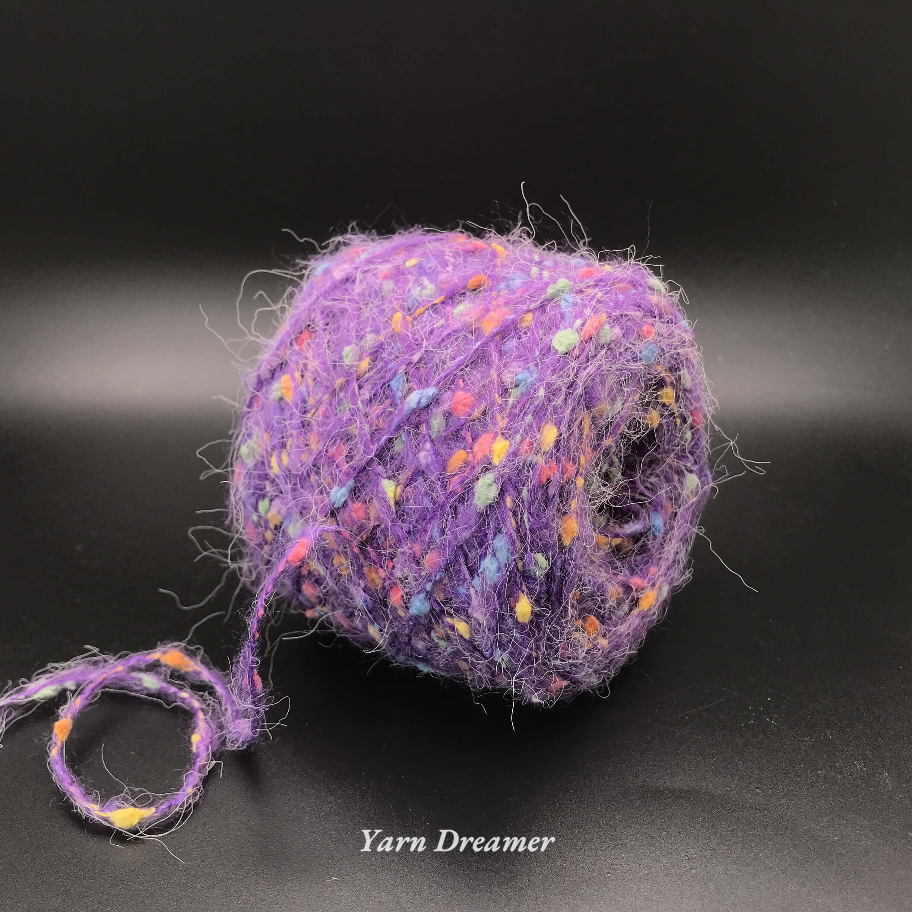 20 Colors - Dots Mohair Yarns Fancy Wool Yarn Cotton yarn for DIY ...
