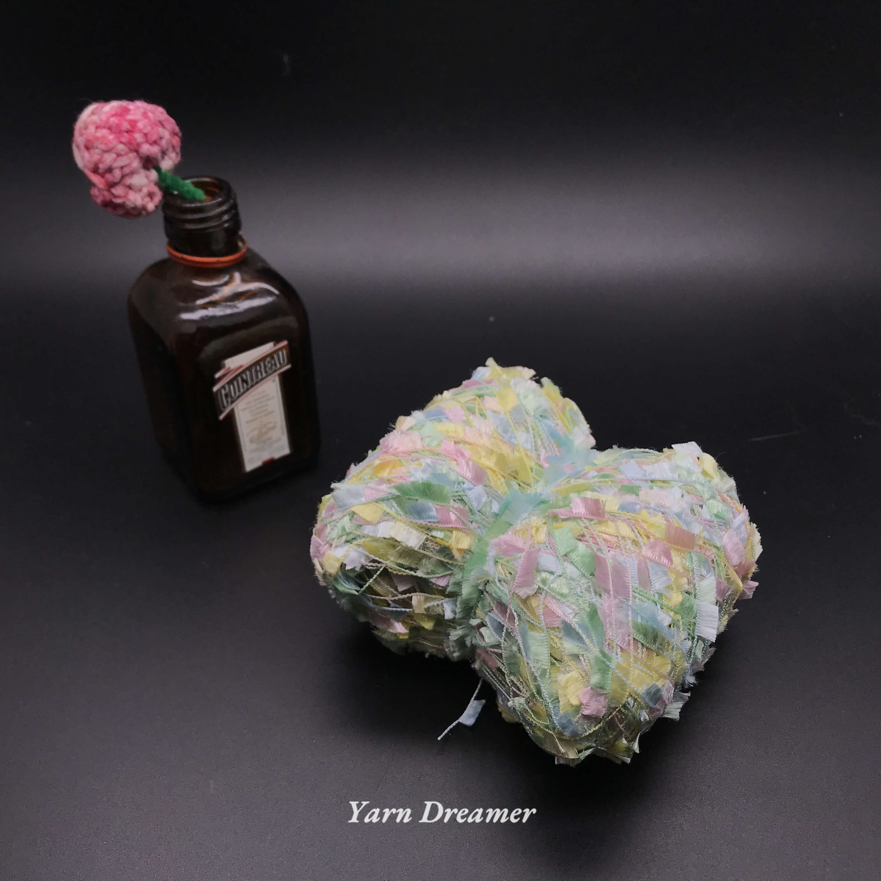 29 Colors Benang Kait Benang Crochet Yarn Glitter Yarn Crochet Knitting ...