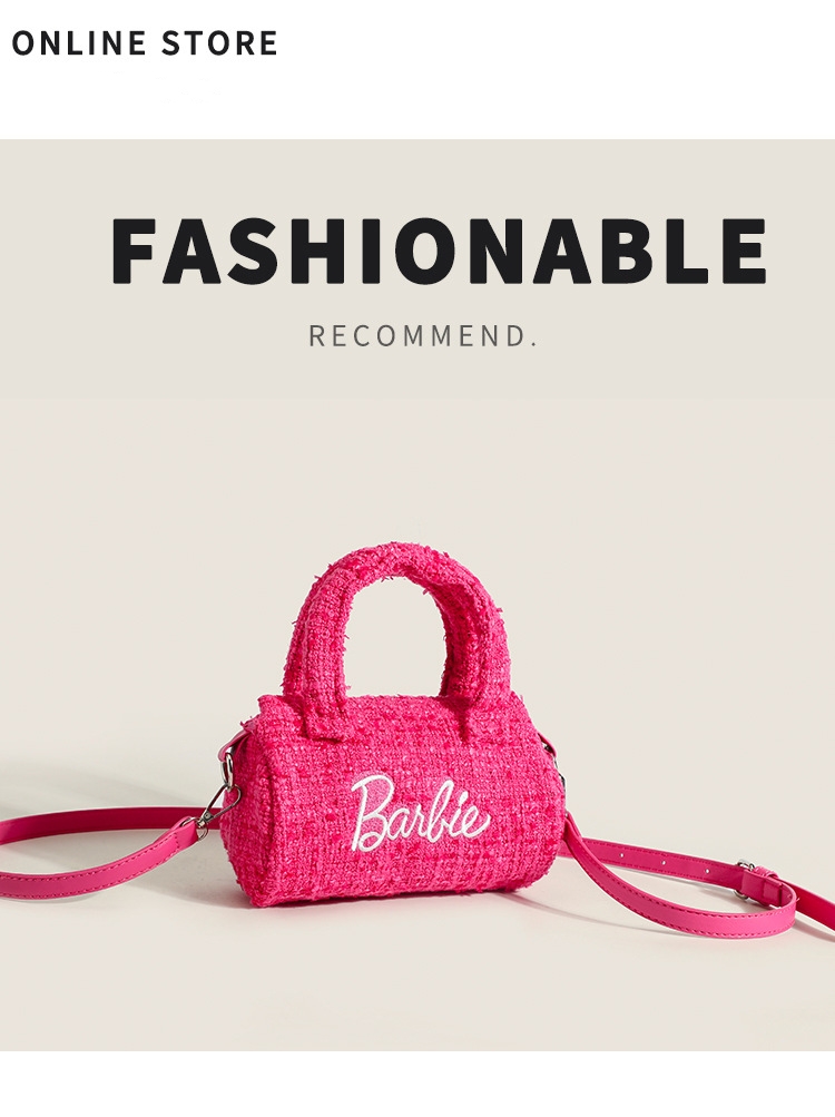 X Barbie Co-branded barbie merchandise Mansu miniso barbie Crossbody ...