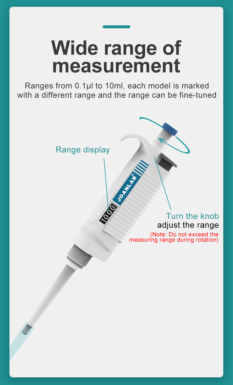 JOANLAB Laboratory Pipette Capable of high-temperature and high ...