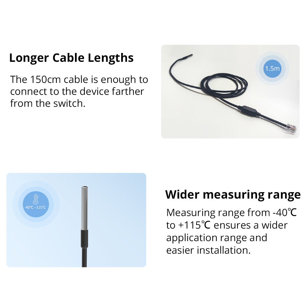 SONOFF WTS01 Waterproof Temp Sensor for TH Series | Shopee Malaysia