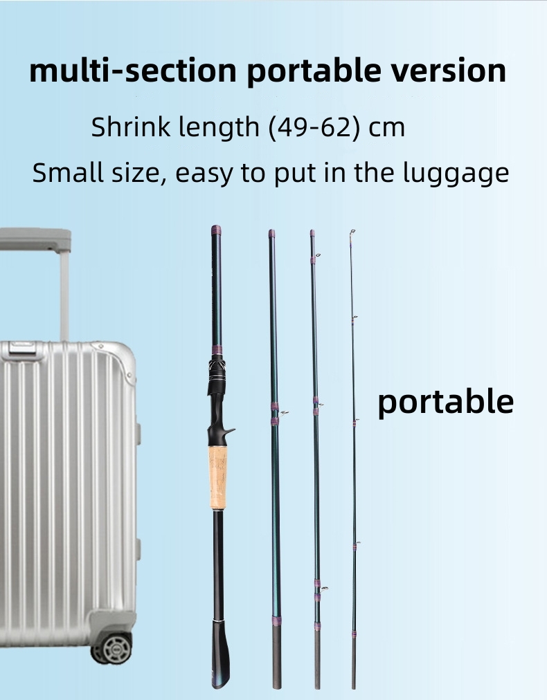 Mavllos FUJI Fishing Rod 4-section multi-section pole, horse mouth ...