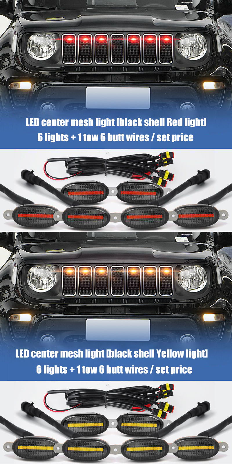 LED Front Grille Light For Ford F-150 Raptor Ranger 2009-2018 Car ...