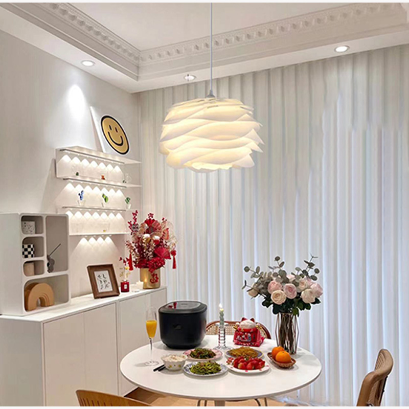 LAMPU GANTUNG LAMPU MAKAN WABI-SABI STYLE CHANDELIER NORDIC PENDANT ...