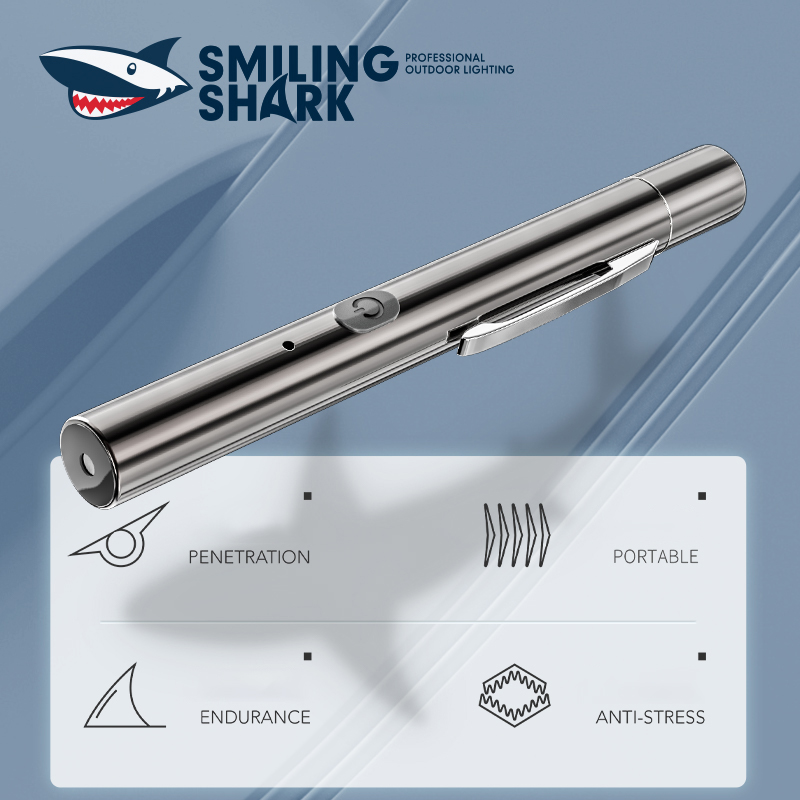 SmilingShark LS307B Laser Pointer Laser Pen Mini Presentation Portable USB Rechargeable Pen ...