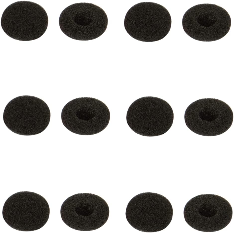 12 Pcs Foam Earbud Earpad Ear Bud Pad Replacement Sponge Covers for 13 ...