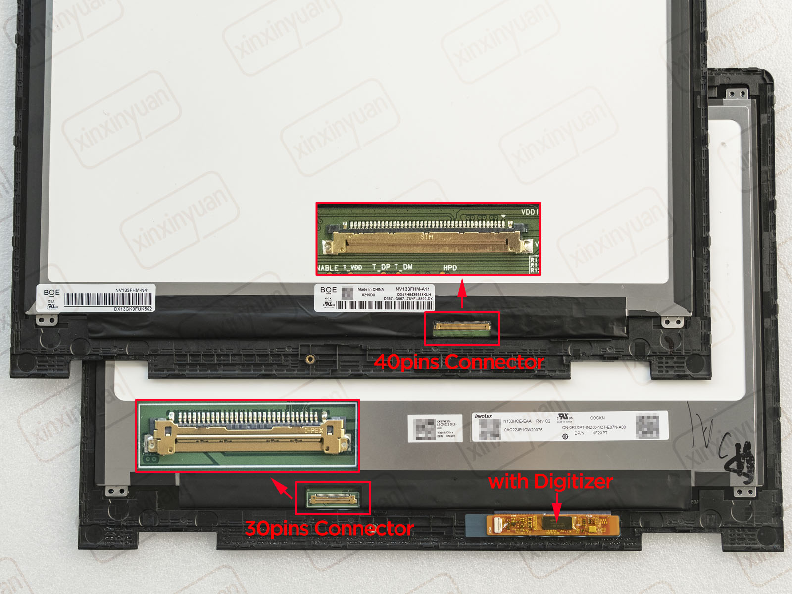 NEW 13.3" DELL Inspiron 13 5368 5378 5379 7368 7378 P69G P69G001 LCD ...