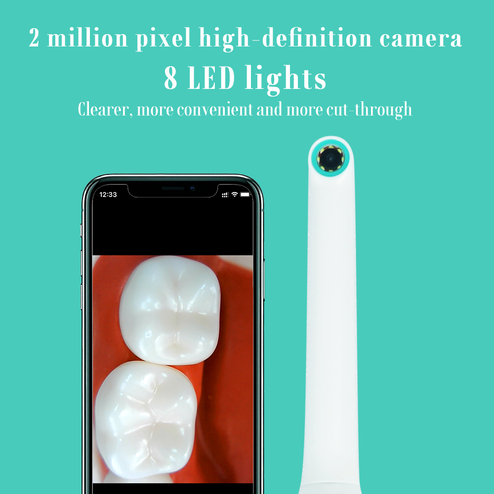 Wireless WiFi dental endoscope, intraoral camera, IOS and Android HD ...