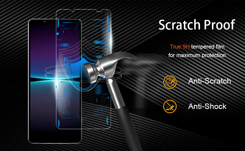 Ibywind For Sony Xperia 1 IV 5G Screen Protector(Pack of 2),with Lens ...
