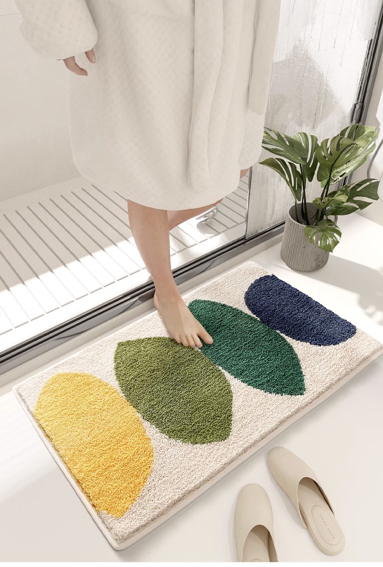 Nordic Toilet Floor Mat Thick Non-Slip Carpet Karpet House Door ...