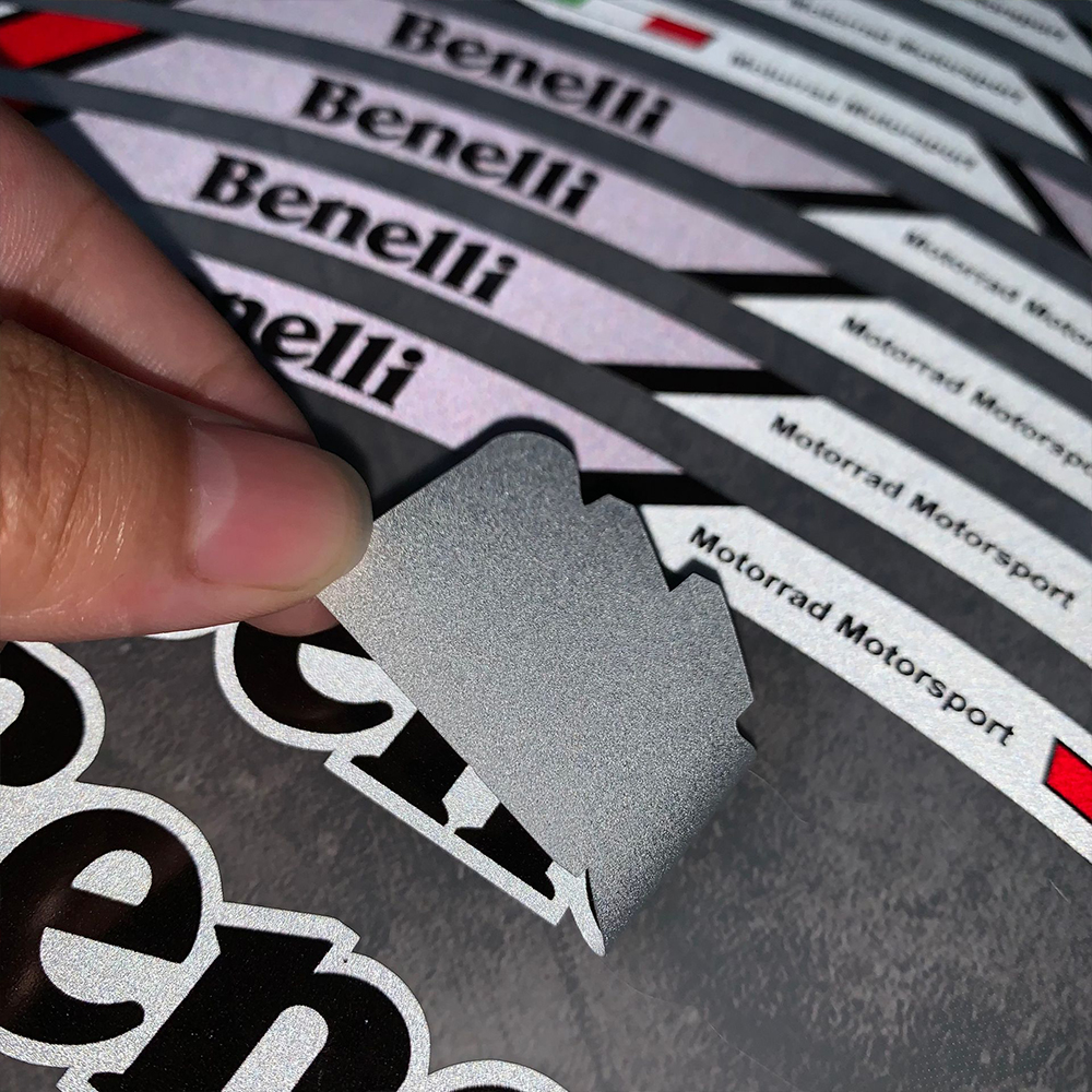 Benelli Wheel Stickers Motorcycle 18inch Rim Sticker Film Tire Border ...