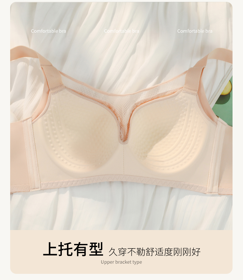 🔥Ready Stock🔥New 36-50C/D/E Large Size Adjustment Type Bra Women's ...