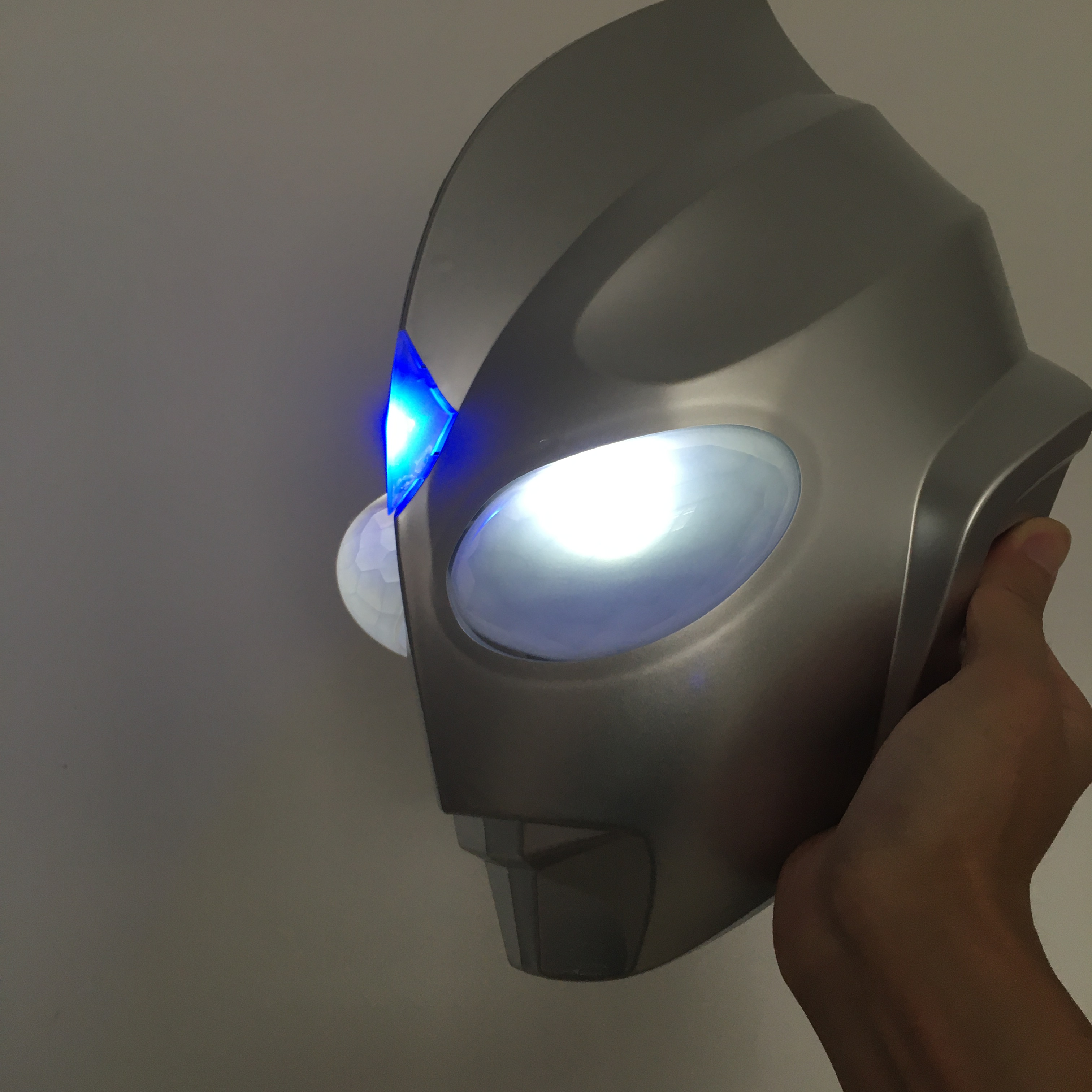 Ultraman Mask Adult cos Tiga Headgear Helmet Children's Headgear Touch ...