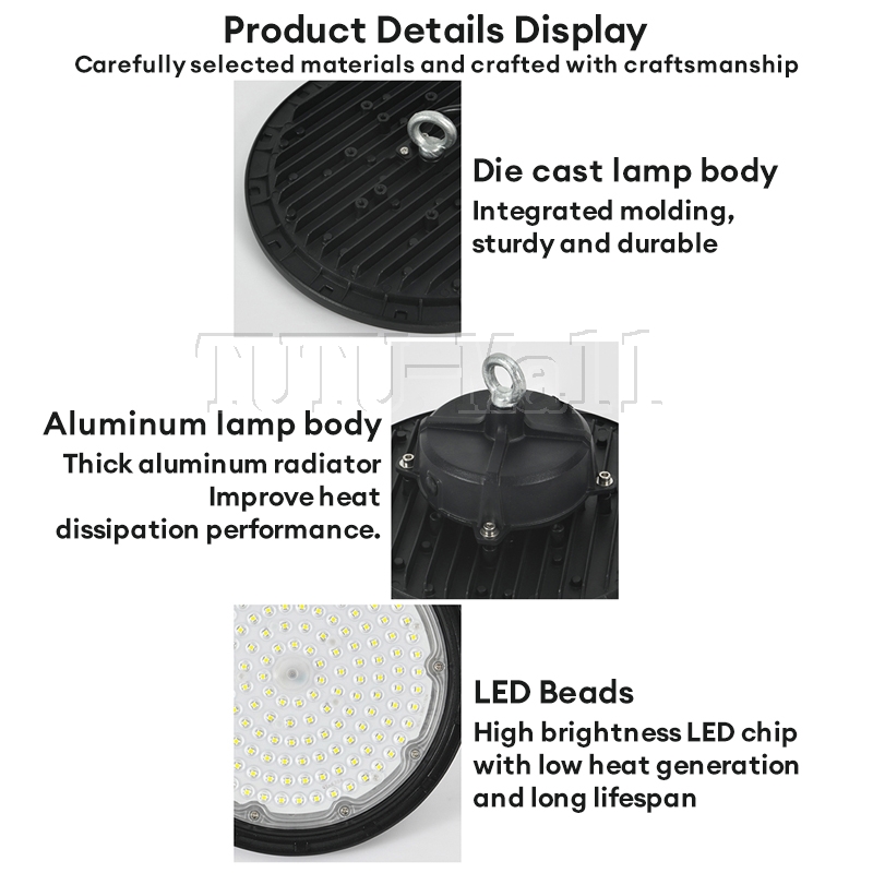 600W Factory Warehouse Industrial Lamp High Power Industrial Chandelier ...