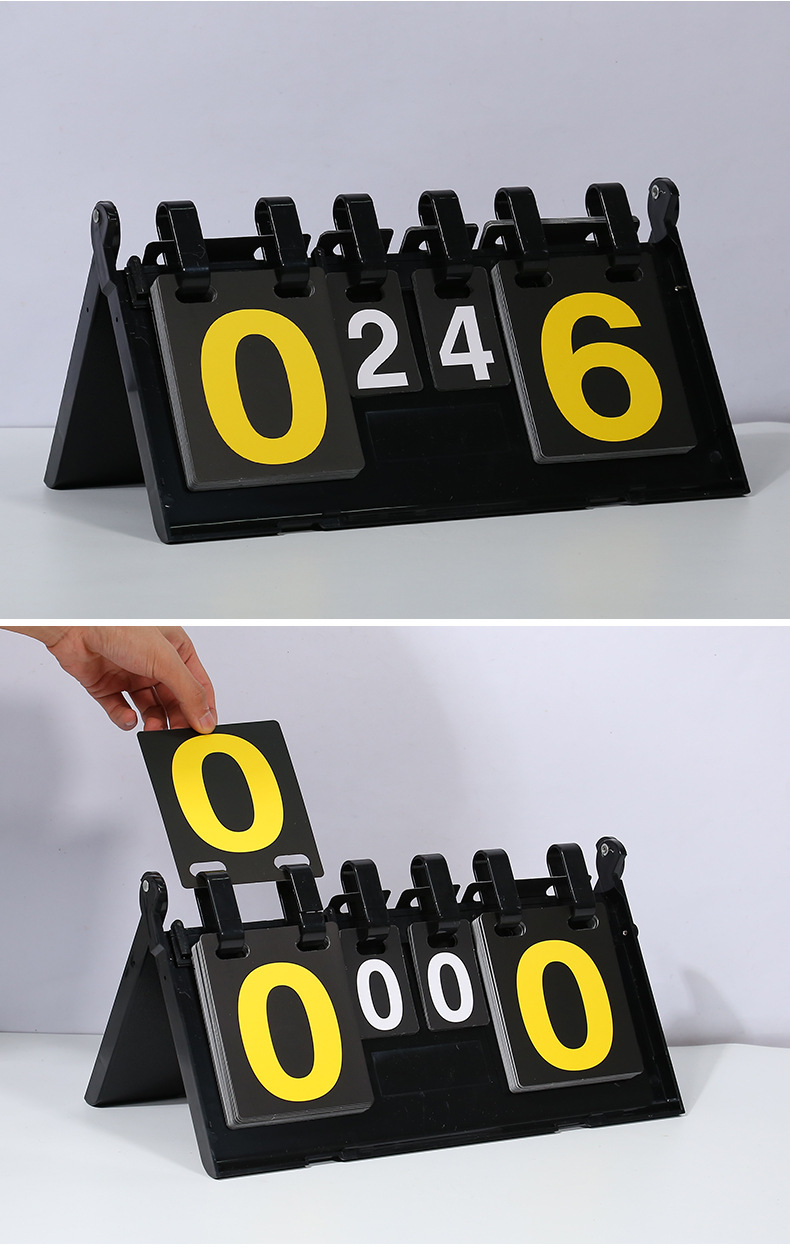 Scoreboard Flipping Counter Board Sports Equipment Digit Basketball ...