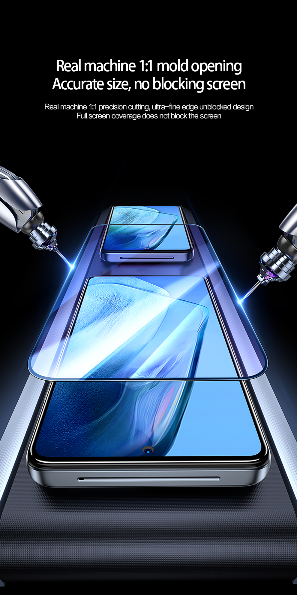 SmartDevil 9D Tempered Glass For IQOO Neo5/Neo7/IQOO10/IQOO9/iQOO7/iQOO8/z9 turbo/iQOO Neo 10 ...