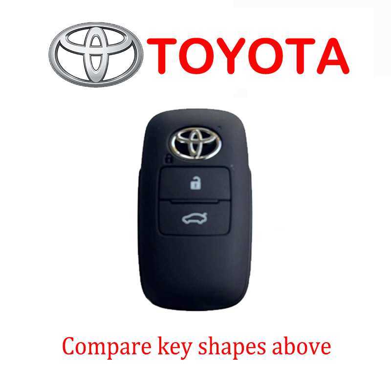 Toyota Vios 2023 Metal Car Key Cover Remote Cover Kunci Kereta Casing ...