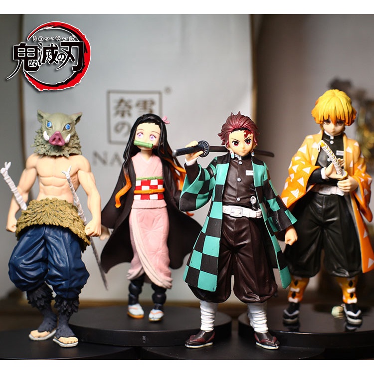 Anime Demon Slayer Action Figure Kimetsu No Yaiba Figure Muchirou Giyuu ...