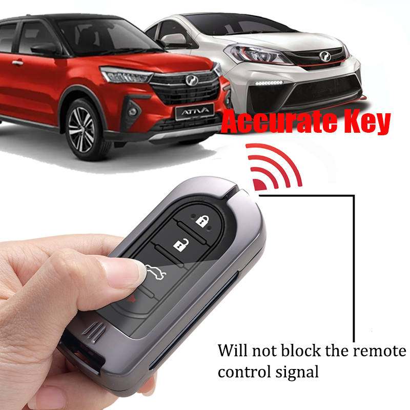 Sarung Kunci Perodua Bezza / Aruz / Axia / MYVI 2018 - 2021 Remote Key ...