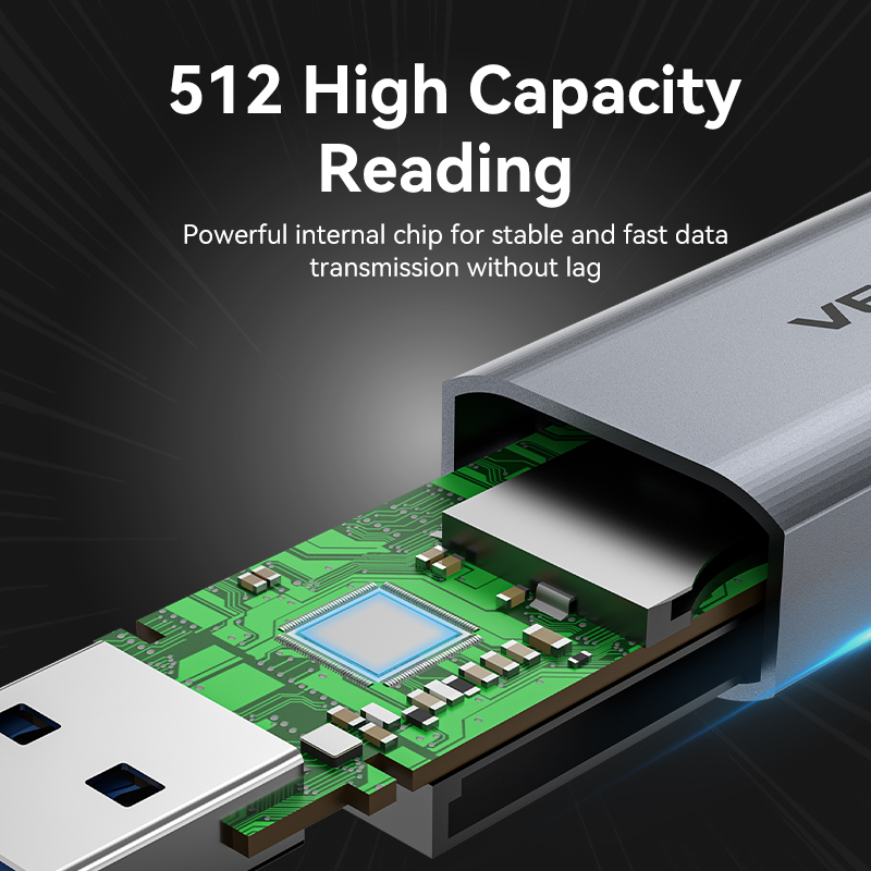 Vention SD Card Reader USB Type C to Micro SD TF Card Adapter for ...