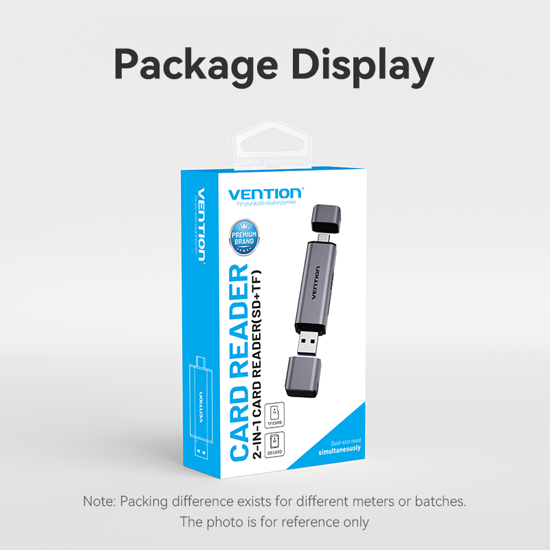 Vention SD Card Reader USB Type C to Micro SD TF Card Adapter for ...