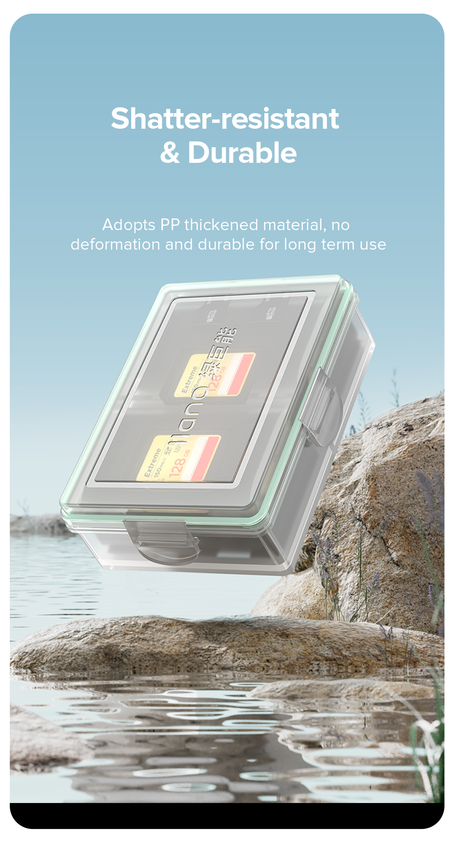 llano Camera box Professional Water-Resistant Memory Card SD TF Hard ...