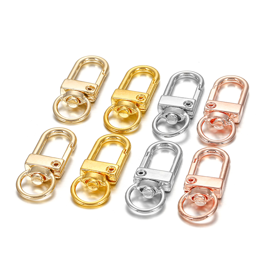 St.kunkka 10PCS/Bag 12mm DIY Hardware Accessories Rotating Dog Buckle ...