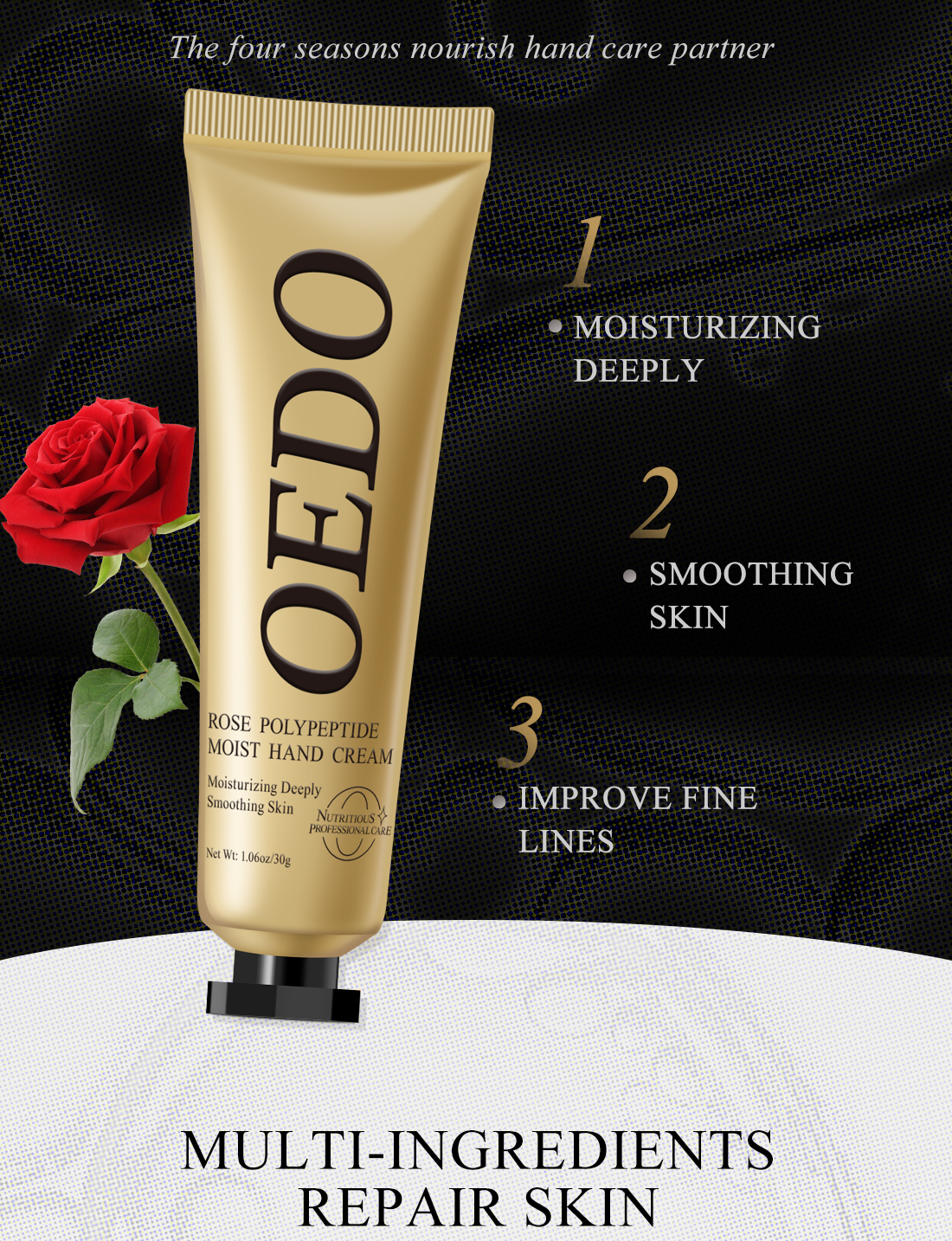 OEDO Super Rose Polypeptide Moisturizing Hand Cream (30g) | Shopee Malaysia