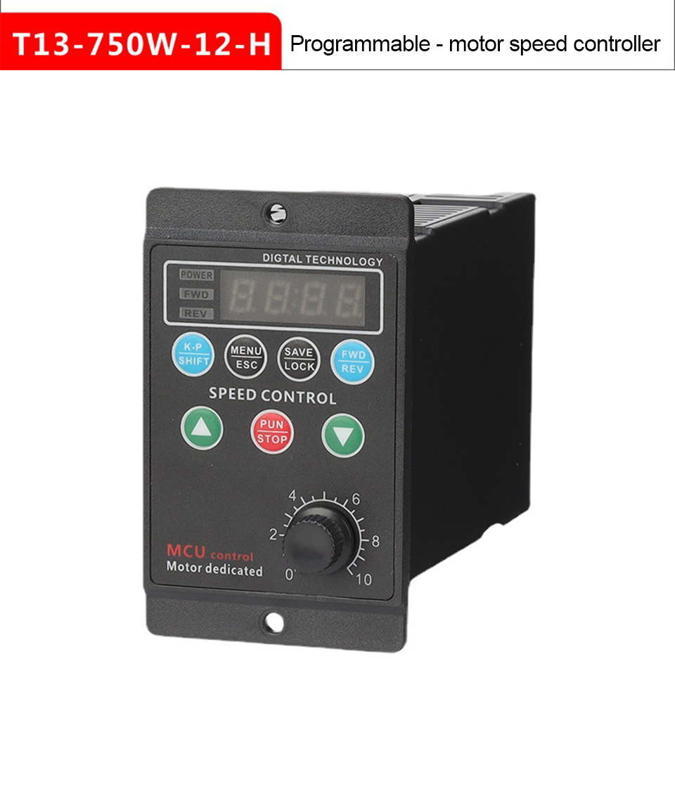 AC220V Single-phase Input Three-phase Output Motor Driver Frequency ...