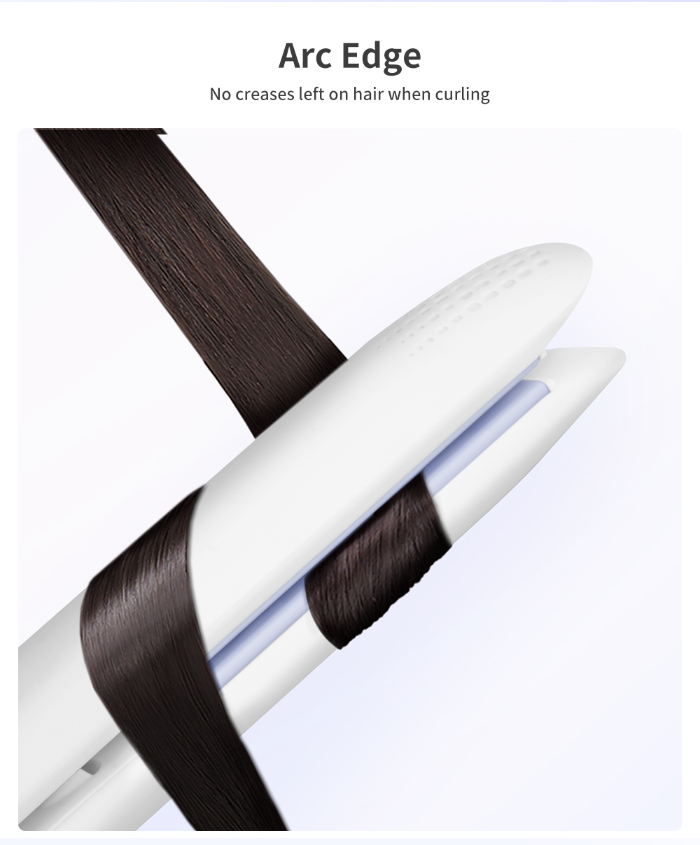 Simplus 2-in-1 Hair Styler | Straightener & Curler | 3D Floating Plates ...