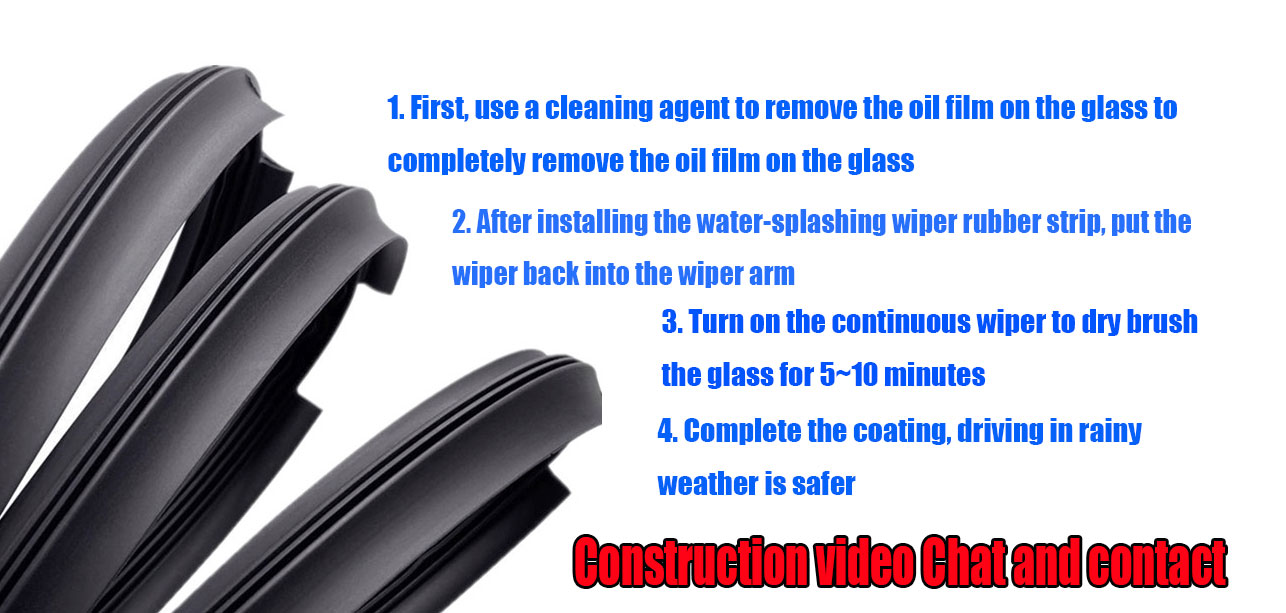 Silicone Wiper Strip (Cartilage Wiper) Dedicated Width 6MM Replaceable ...