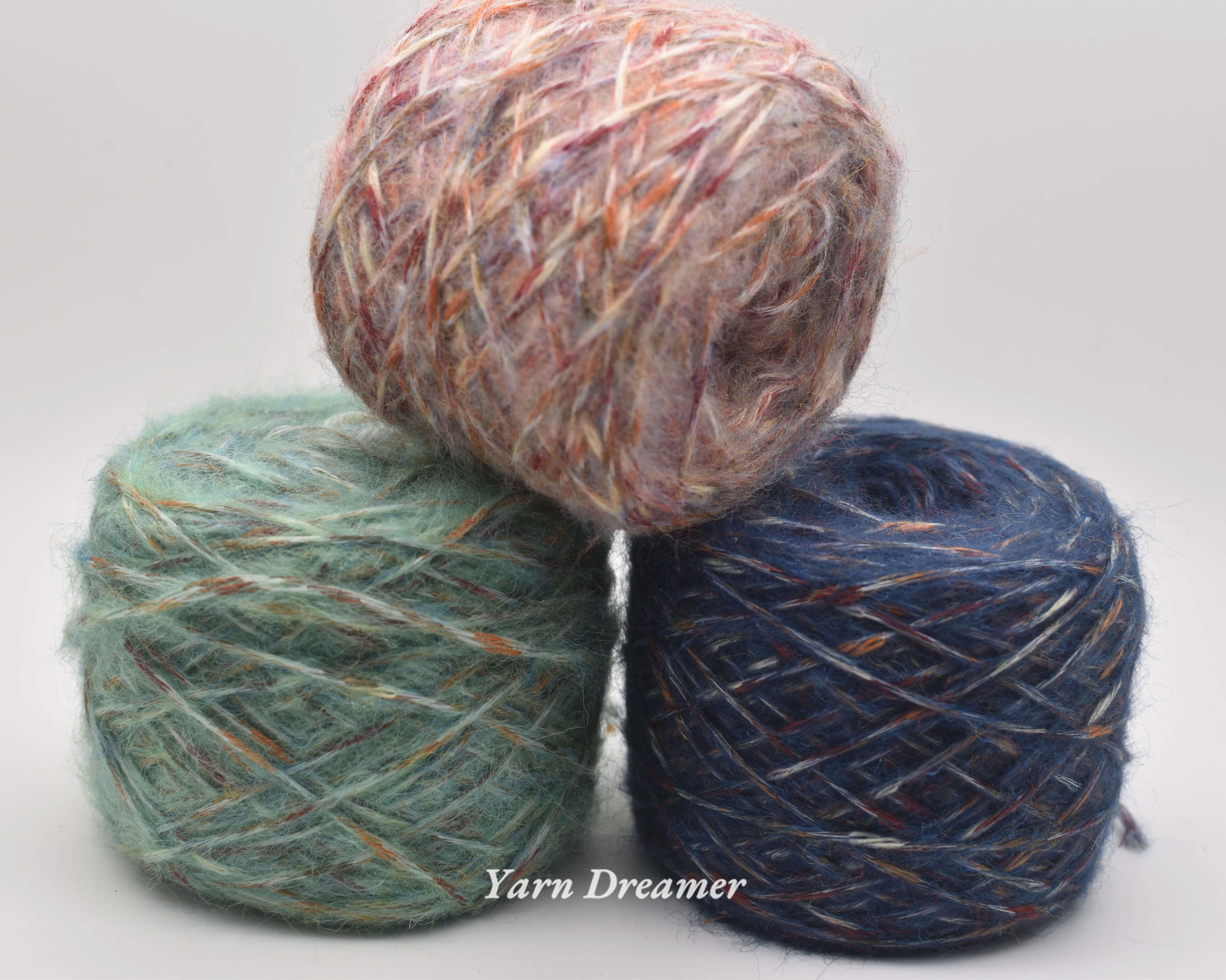 Benang mengait fluffy yarn crochet wool yarn for crochet yarn thick ...