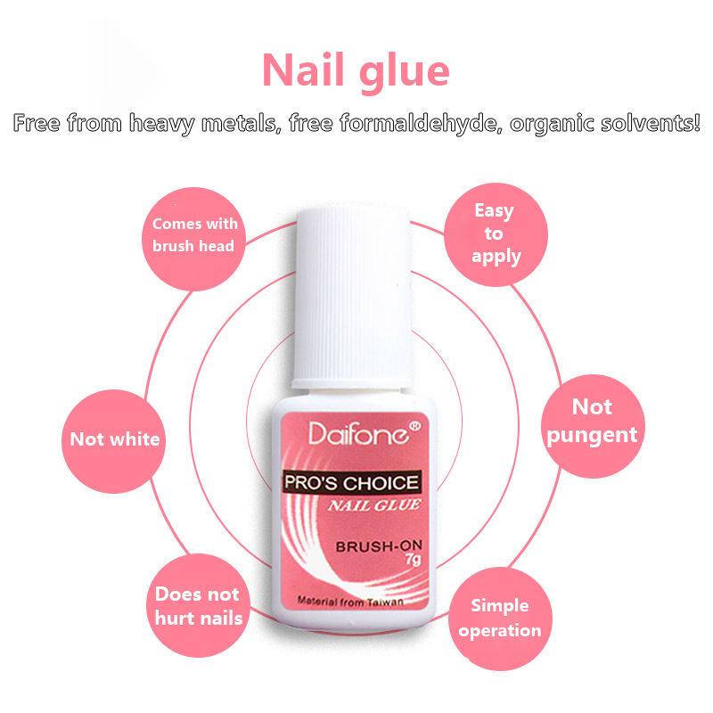 Mxbon Nail Glue Fake Nail Adhesive False Tips Bond Fast Drying ...
