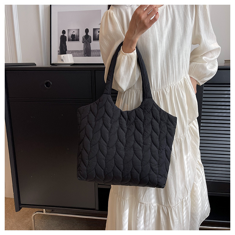Large Capacity Women Tote Bag Space Cotton-Padded Large Canvas Bags ...