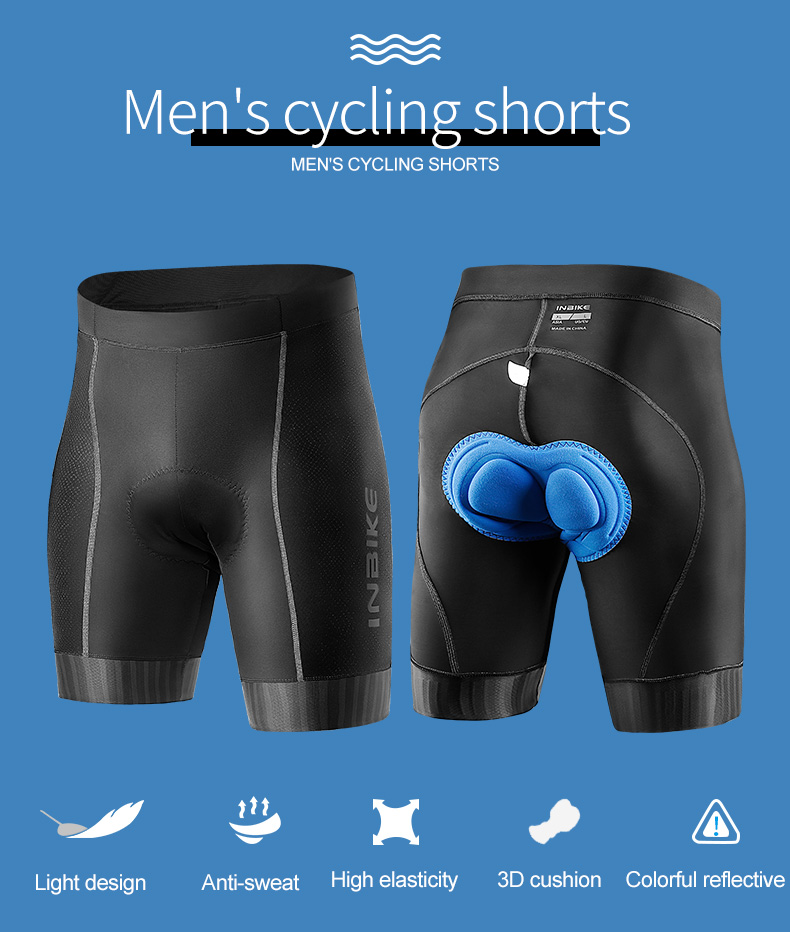 INBIKE Summer Cycling Shorts Man Breathable Road Bike Riding Shorts Ropa Ciclismo Tights For Men ...
