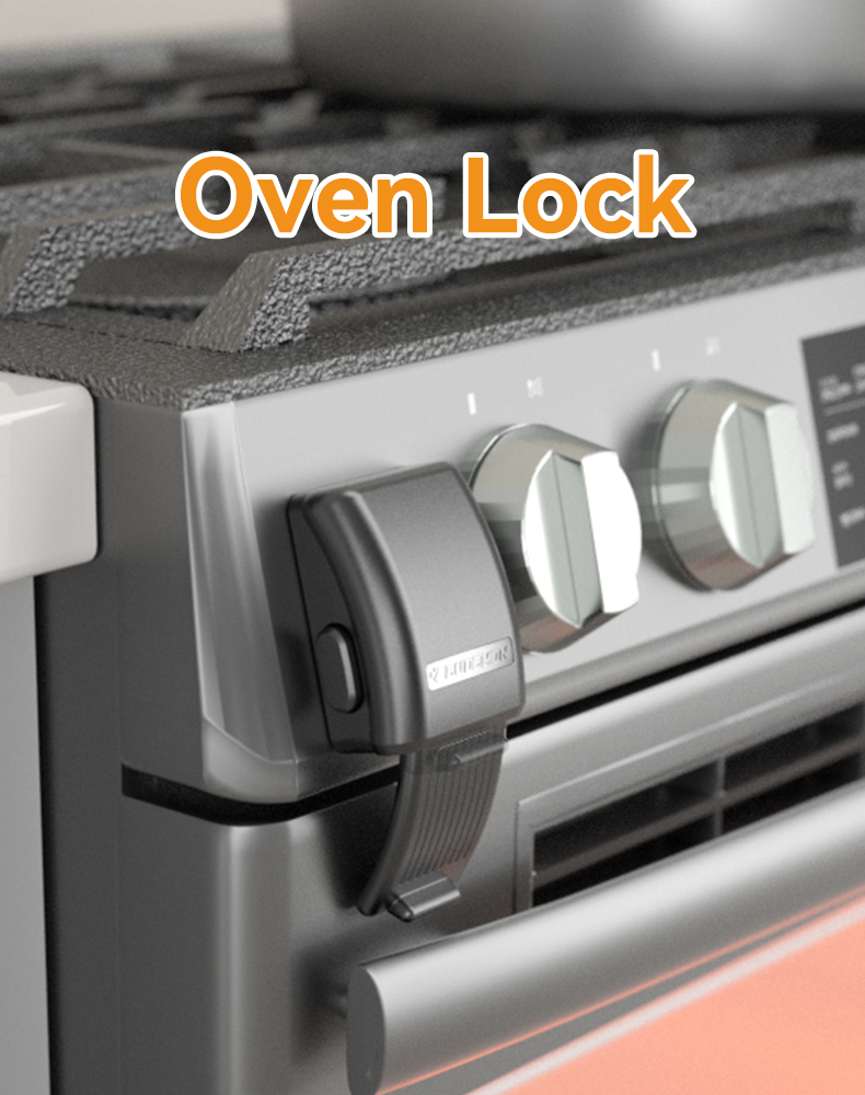EUDEMON Childproof Oven Door Lock Easy To Install & Use Durable And ...