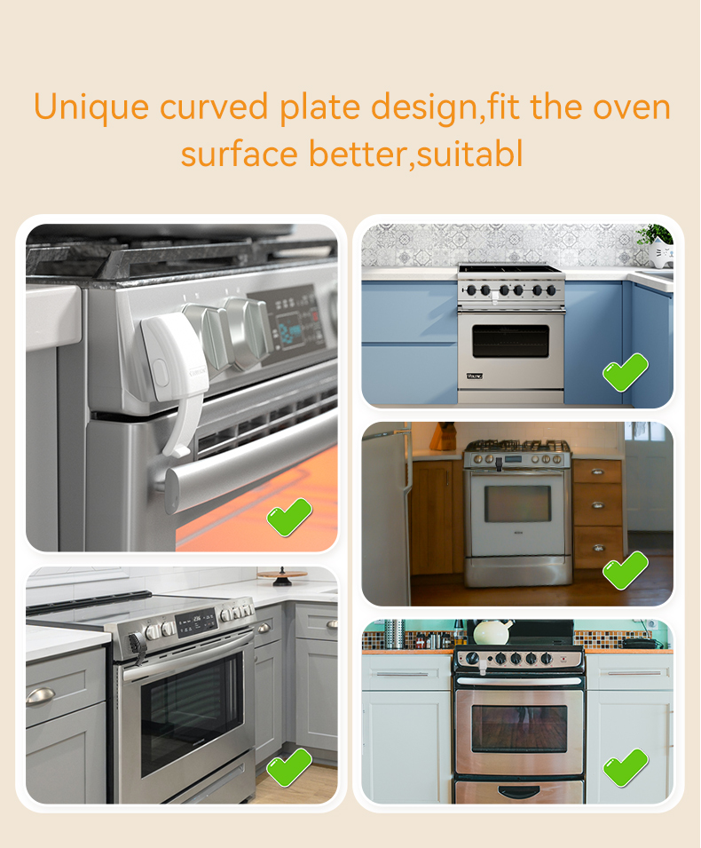 EUDEMON Childproof Oven Door Lock Easy To Install & Use Durable And ...