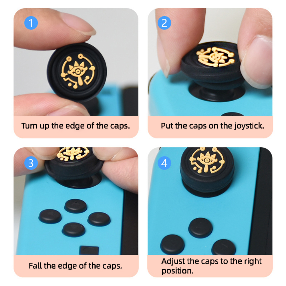Nintendo Switch Joystick Hats Monster Hunter Zelda Kingdom's Tears of ...