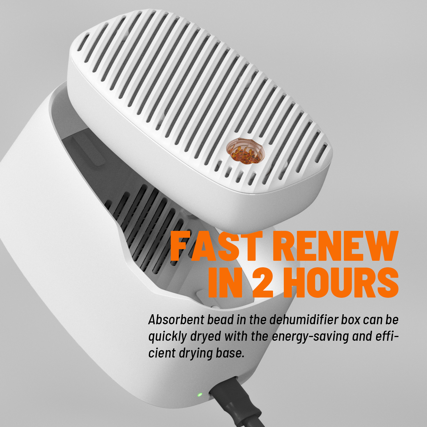 Reusable Dehumidifier Moisture Absorber Penyerap Lembapan Wireless ...