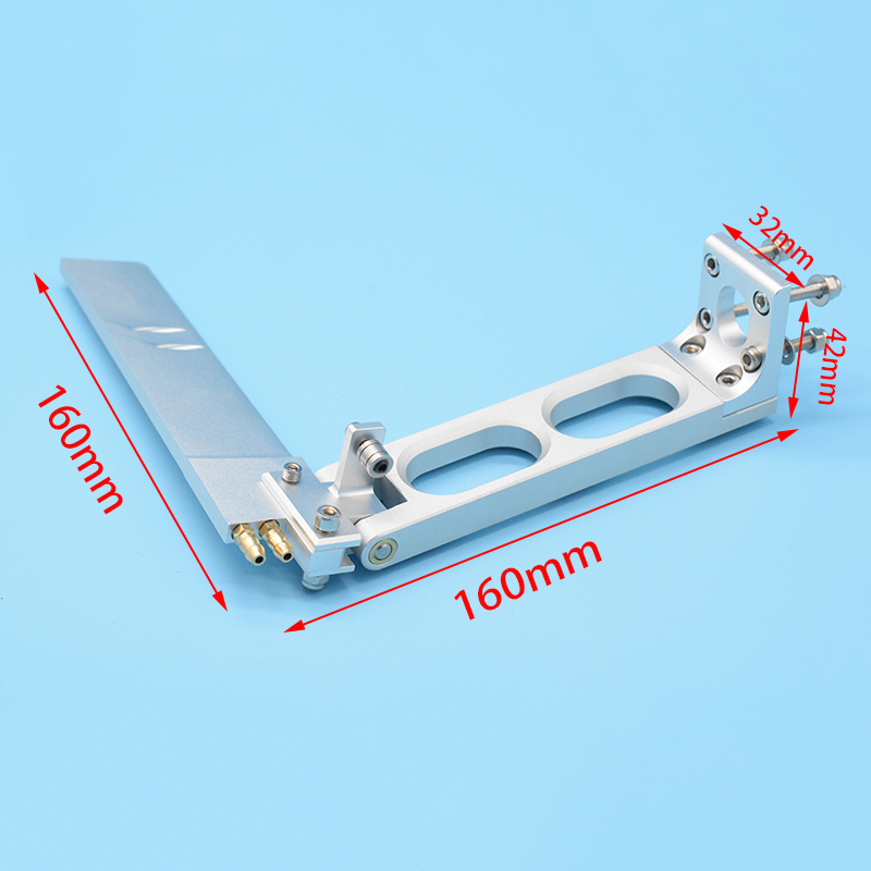 CNC Aluminum 130 x 160/160x160/160x180mm Steering Rudder with Dual ...
