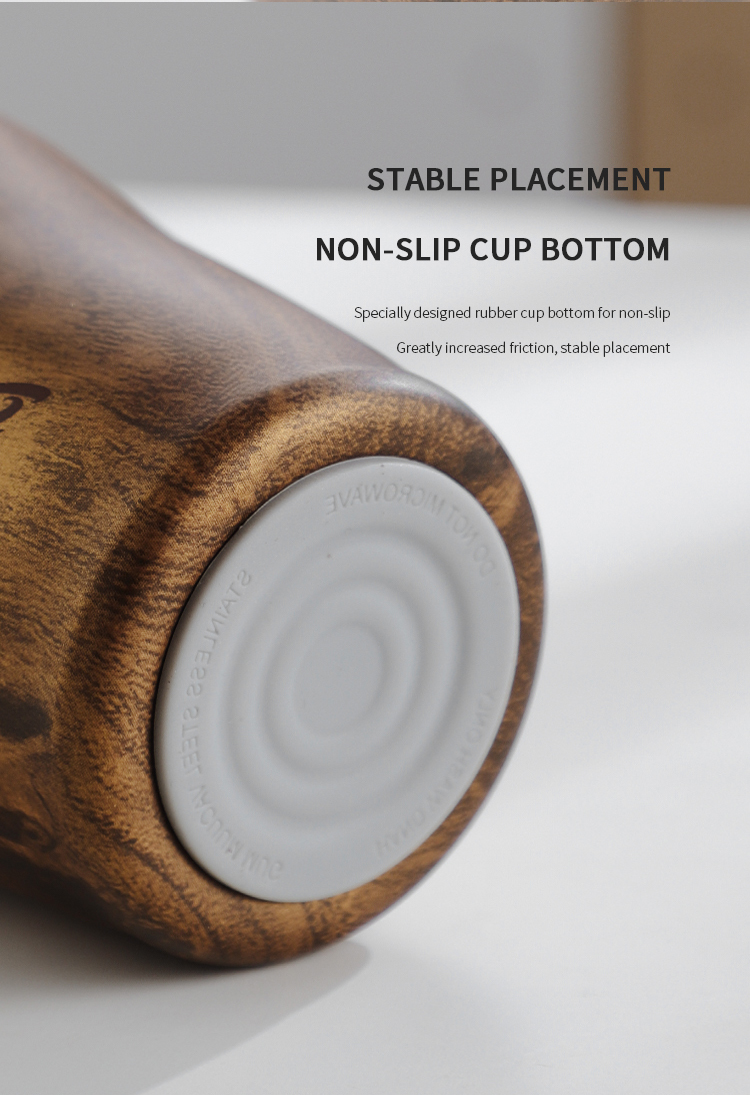 BINCOO Coffee Mug with Ceramic Liner Insulation Cup Retro Accompanying ...