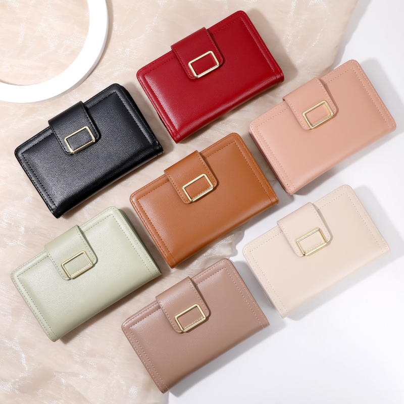 SeaGloca New Korean Fashion Mult-functional Solid Color PU Wallet For ...