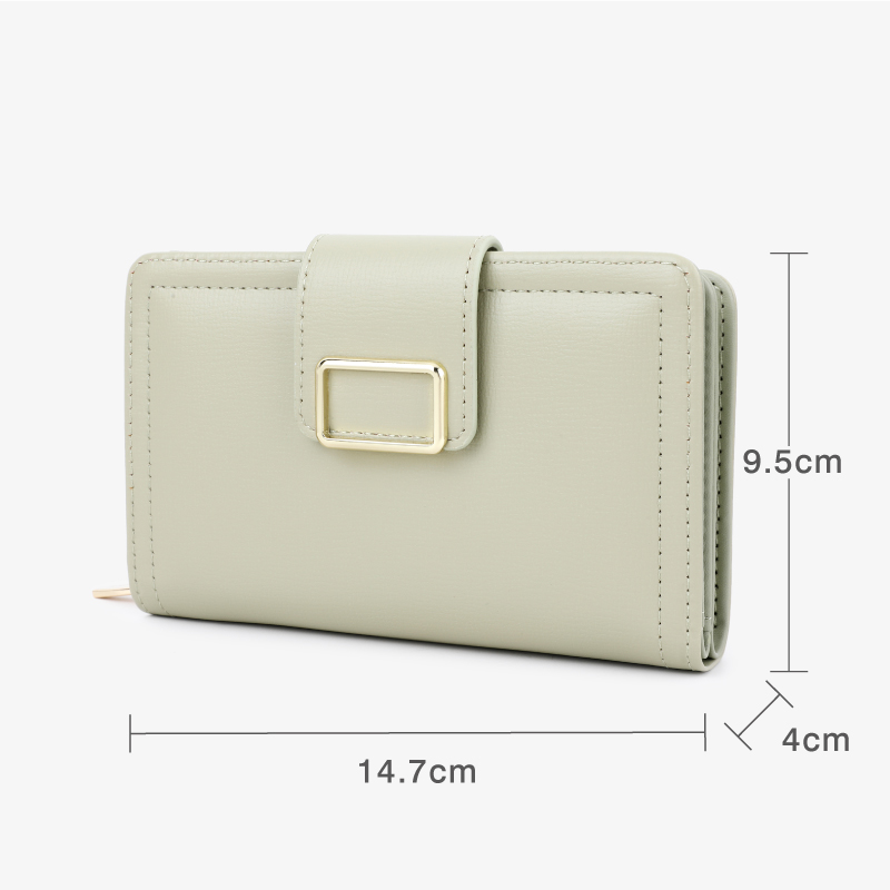 SeaGloca New Korean Fashion Mult-functional Solid Color PU Wallet For ...