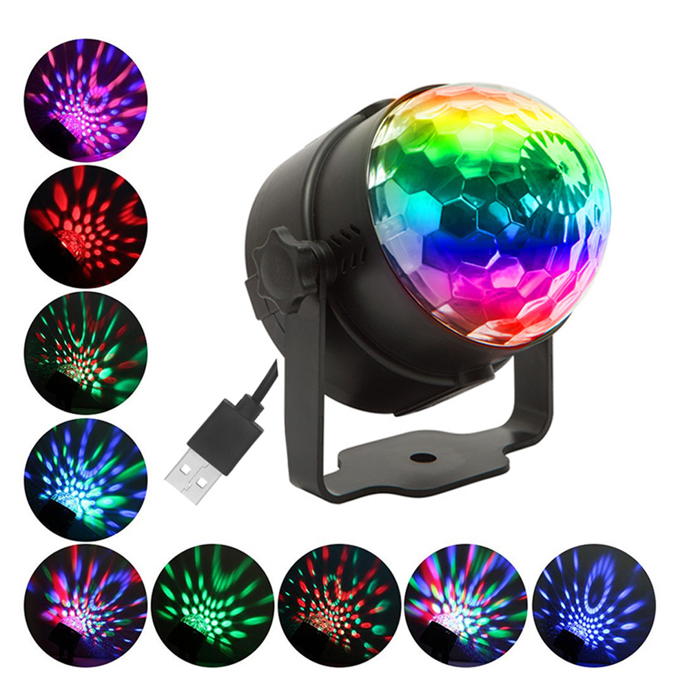 Mini RGB LED Party Light Pub Disco Party Effect Lamp RAYA Lampu with ...