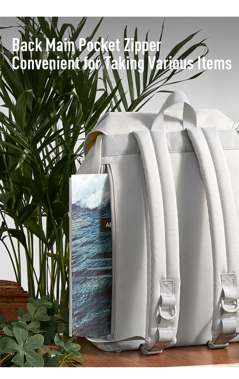 MAH 2372 Tour Backpack with Waterproof Fabric Full Colors 15.6 inch ...