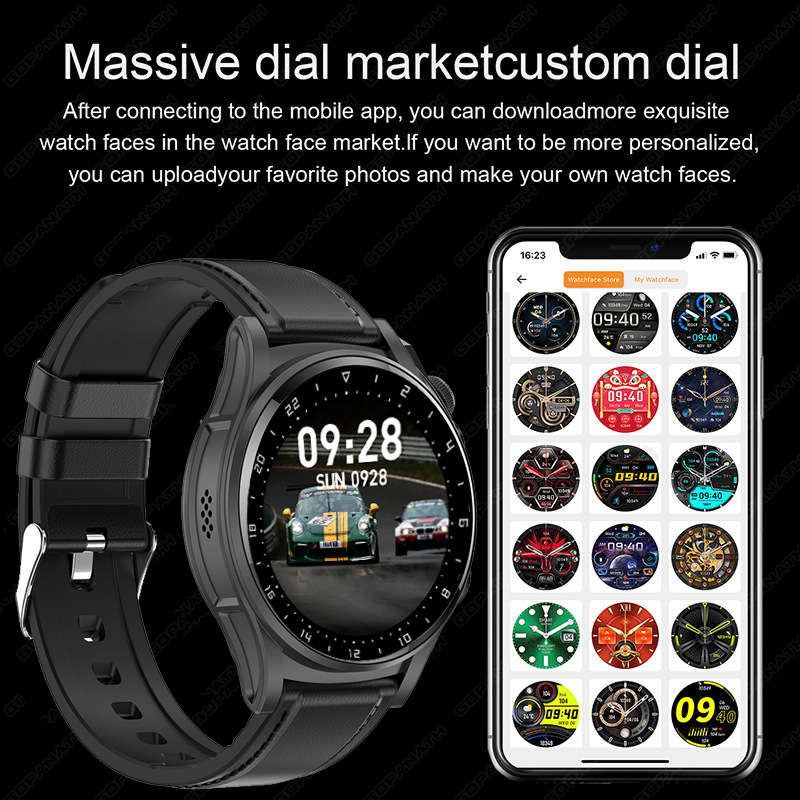 New 2-in-1 Smartwatch With TWS Bluetooth Calling Headset NFC AMOLED ...